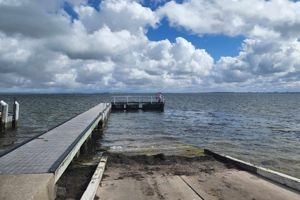 Upgraded boat ramp ready for boaters - K ROCK 95.5