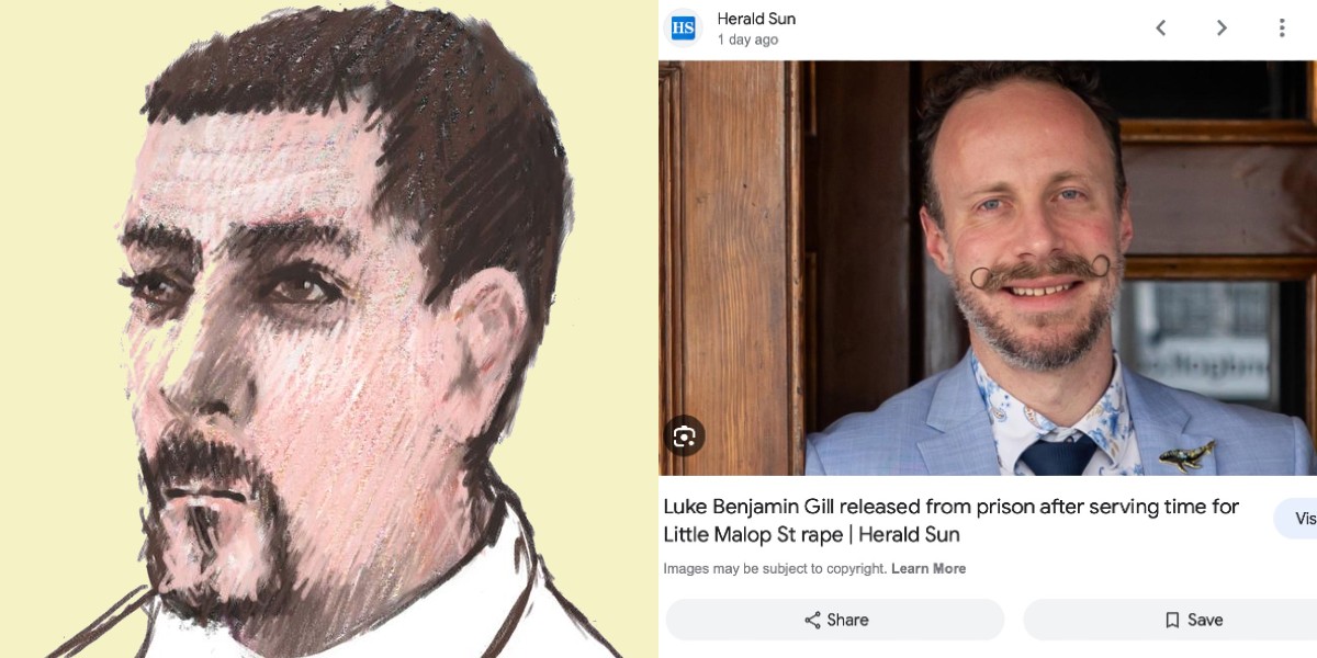 The man on the left is a vicious rapist. The man on the right is not ...