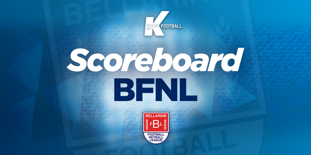 BFNL - Scoreboard - Round 12 - K ROCK 95.5