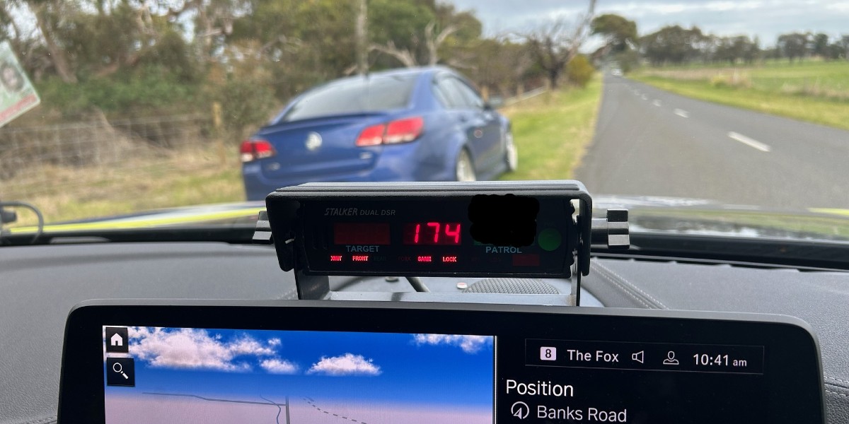 Driver clocks huge speeds - K ROCK 95.5