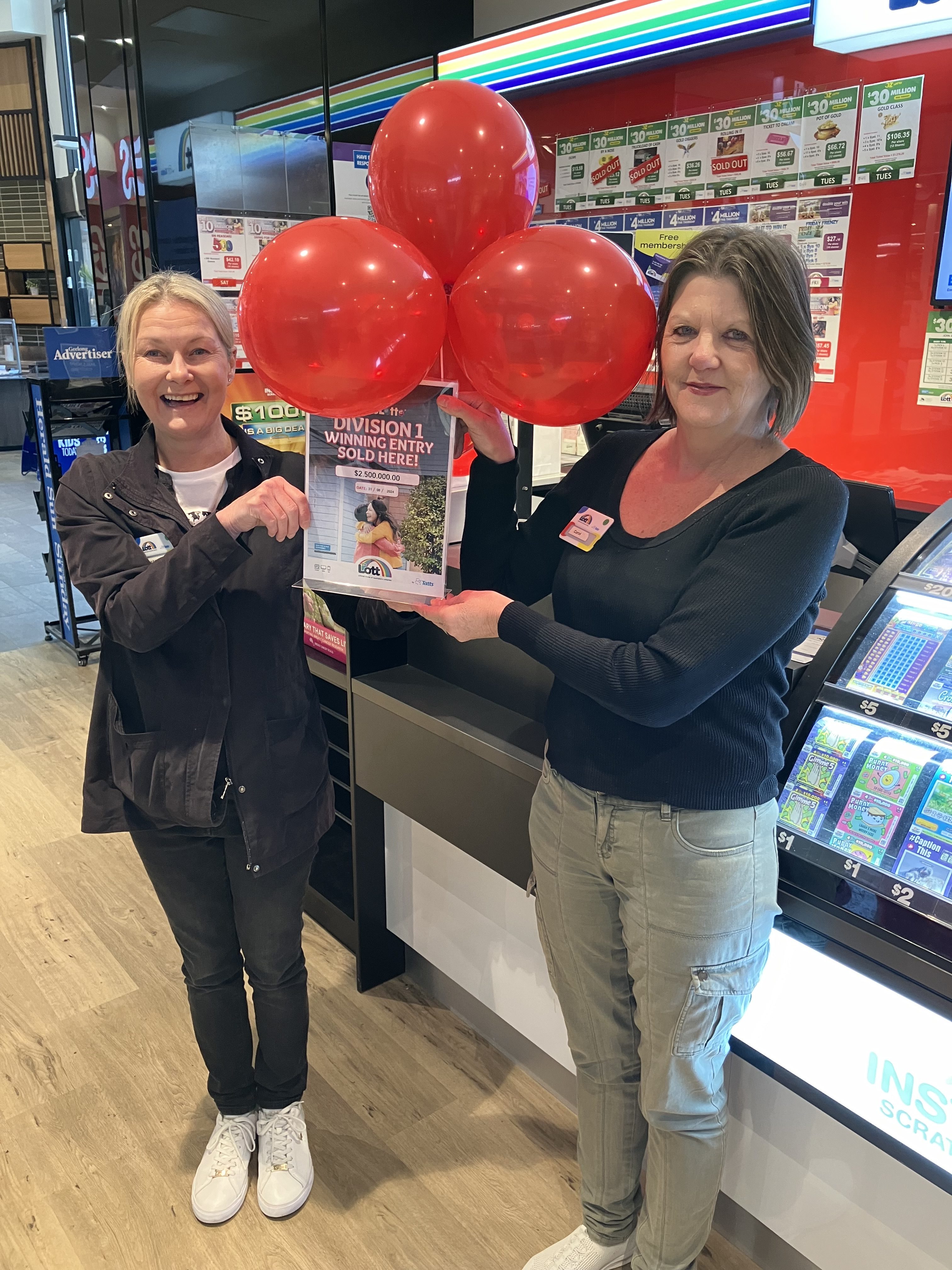 Leopold couple’s big lotto win - K ROCK 95.5