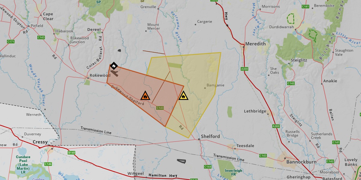 Rokewood grassfire threat reduced - K ROCK 95.5