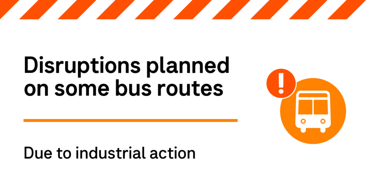 Industrial action sees buses run on reduced schedule - K ROCK 95.5