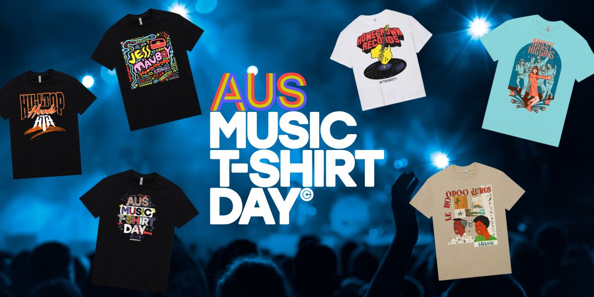 What Is AusMusic T-Shirt Day And Why Does it Matter? - K ROCK 95.5