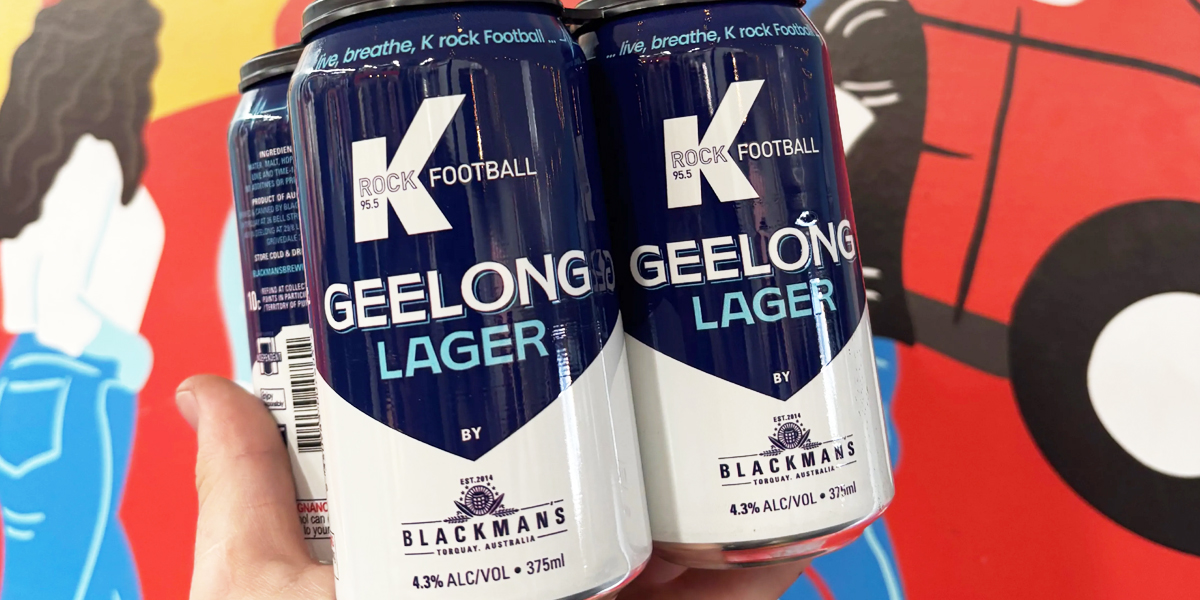 Where to get your hands on K rock Football’s ‘Geelong Lager’ by ...